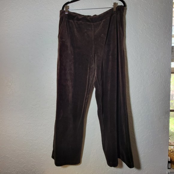 Lauren Ralph Lauren | Pants & Jumpsuits | Lauren Ralph Lauren Velour Pants Women Size Large ...